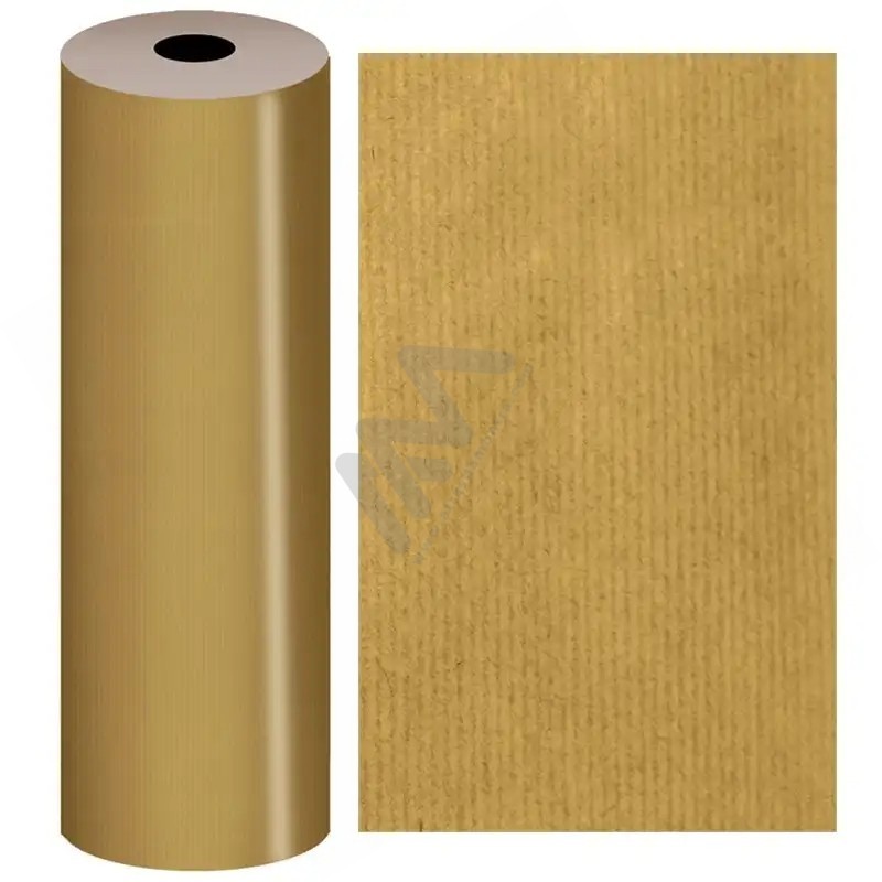 Kraft Gold Wrapping Paper in Roll 62cm x 120m