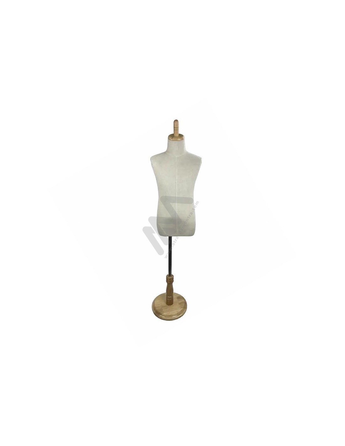 White 4-year-old Child Bust w/ Base | Atrás da Montra