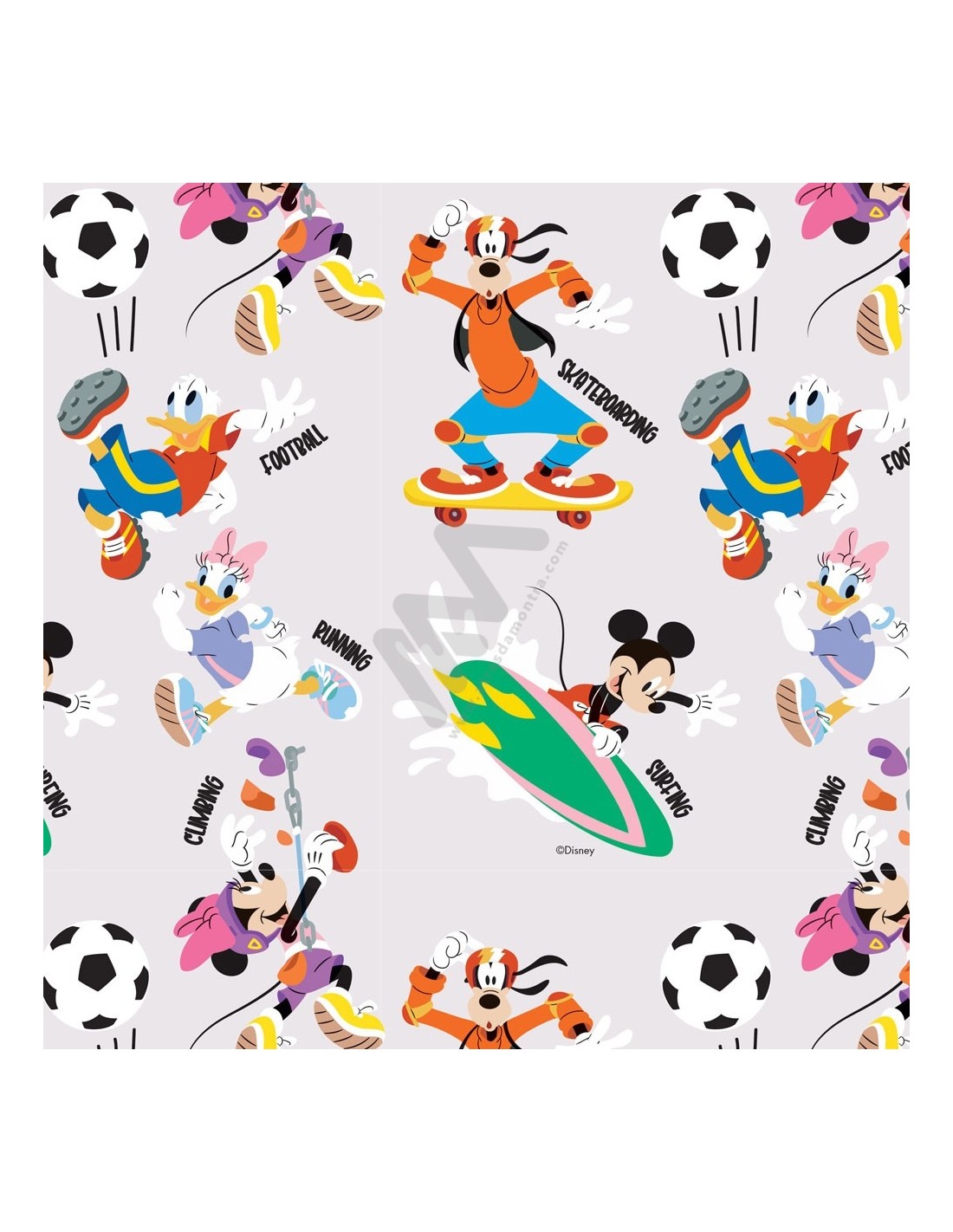 Disney Mickey Mouse & Friends Wrapping Paper w/ 25 sheets 70x100cm