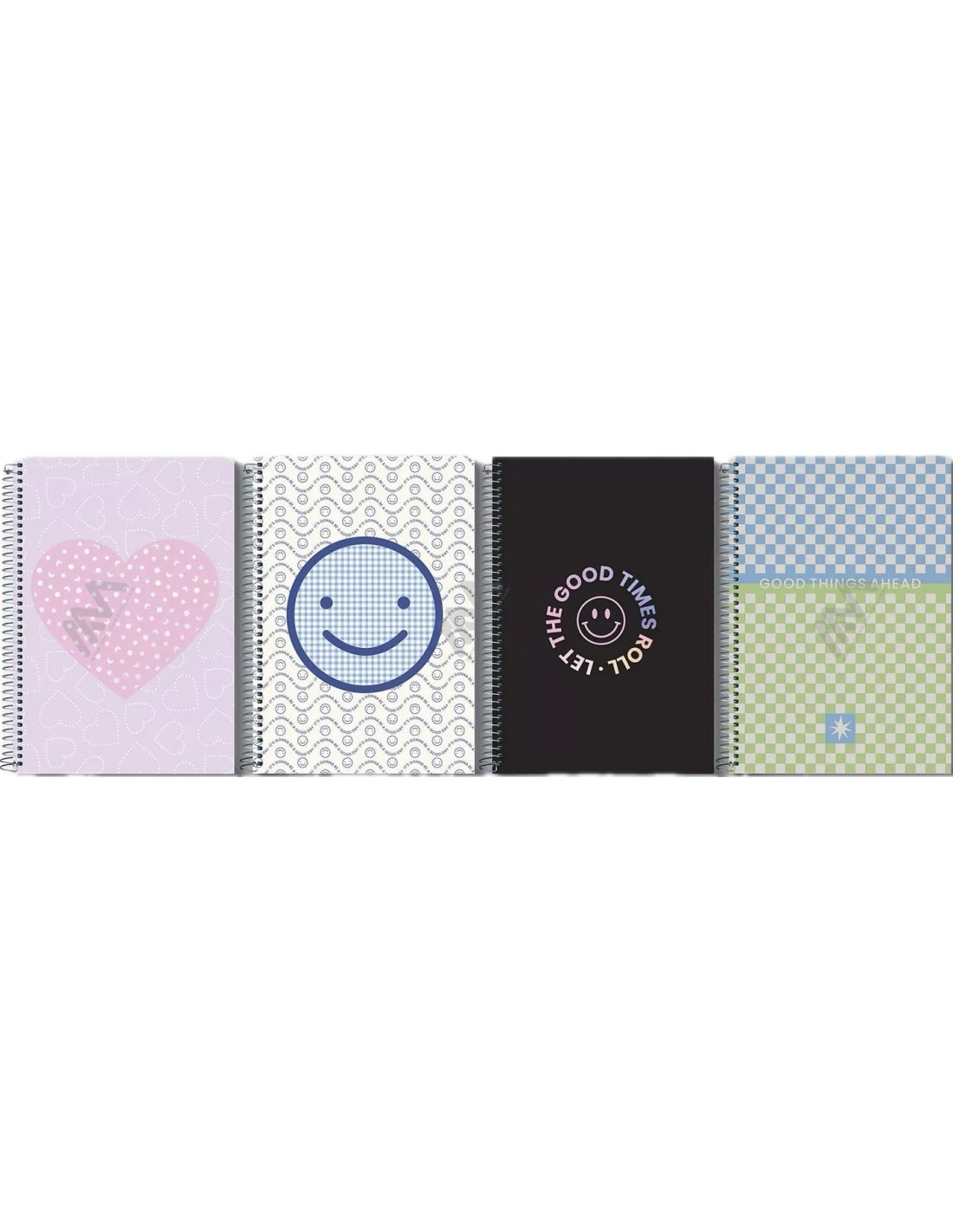 A4 Spiral Notebook 80 Lined Sheets